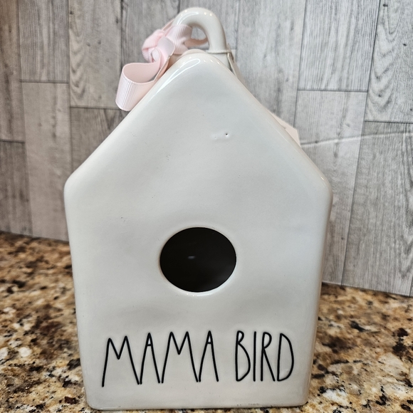 Rae Dunn | Accents | Rae Dunn Mama Bird Large Birdhouse White | Poshmark